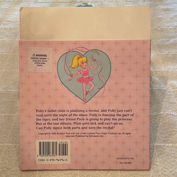 polly pocket | Other | New Polly Pocket Ballerina Book | Poshmark